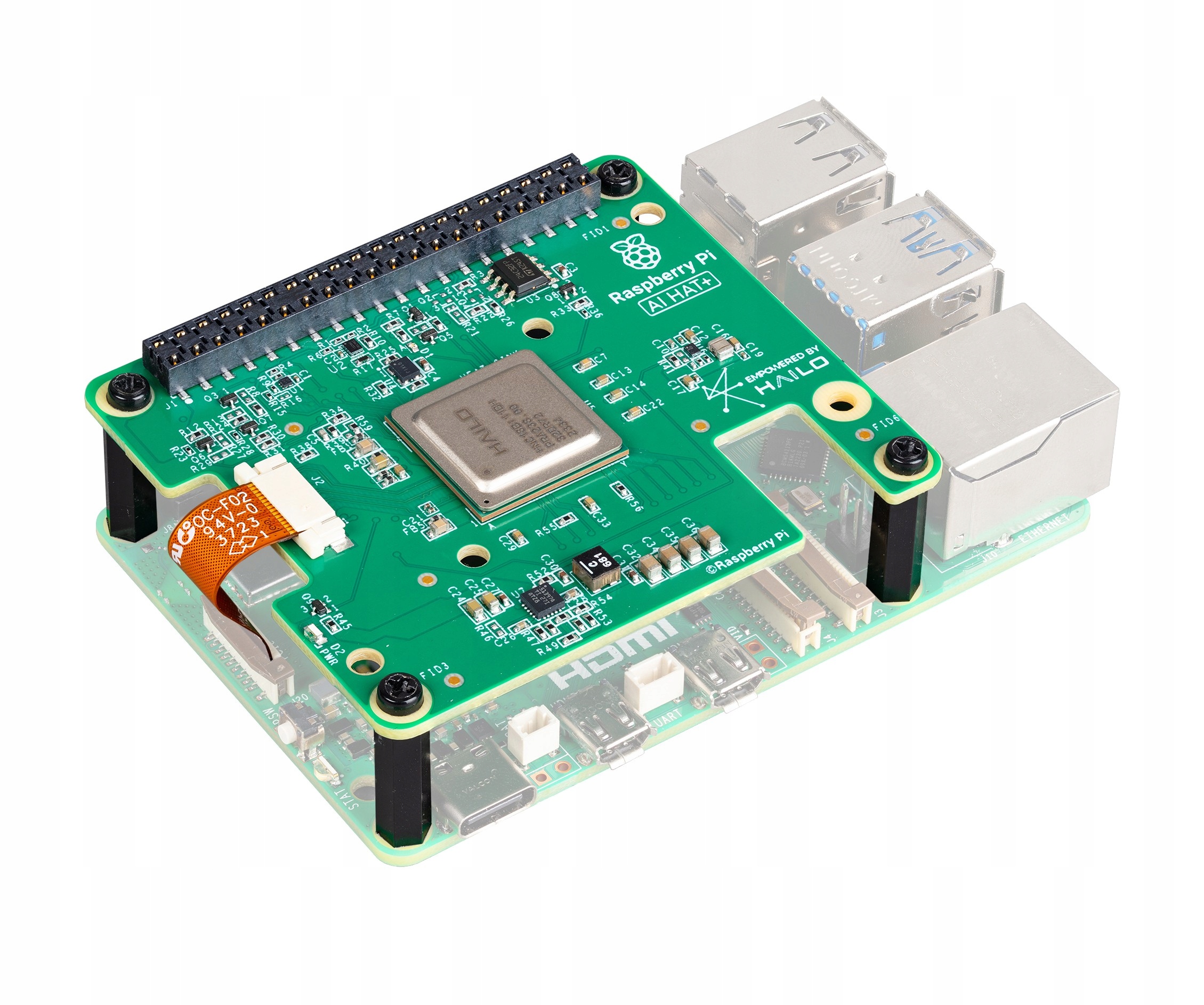 Raspberry Pi AI HAT+ 13 TOPS - moduł HAT+ z akceleratorem AI - Sklep, Opinie, Cena w Allegro