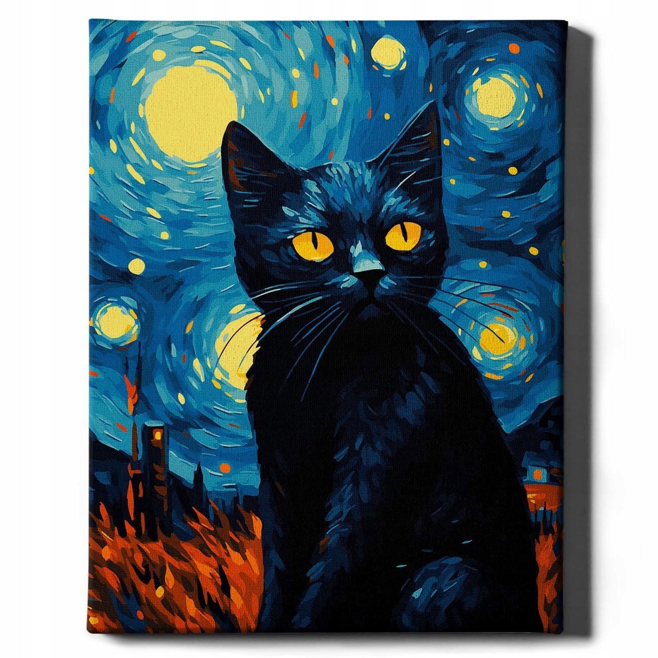 MALOWANIE PO NUMERACH Koty Obrazy Do Malowania po numerach 40x50 OhArt ...