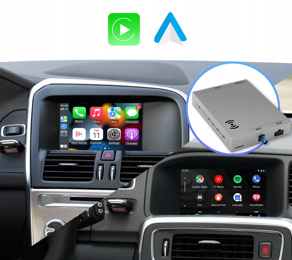 CARPLAY ANDROID VOLVO V40 V60 XC60 S60 V70 XC70 - Allegro