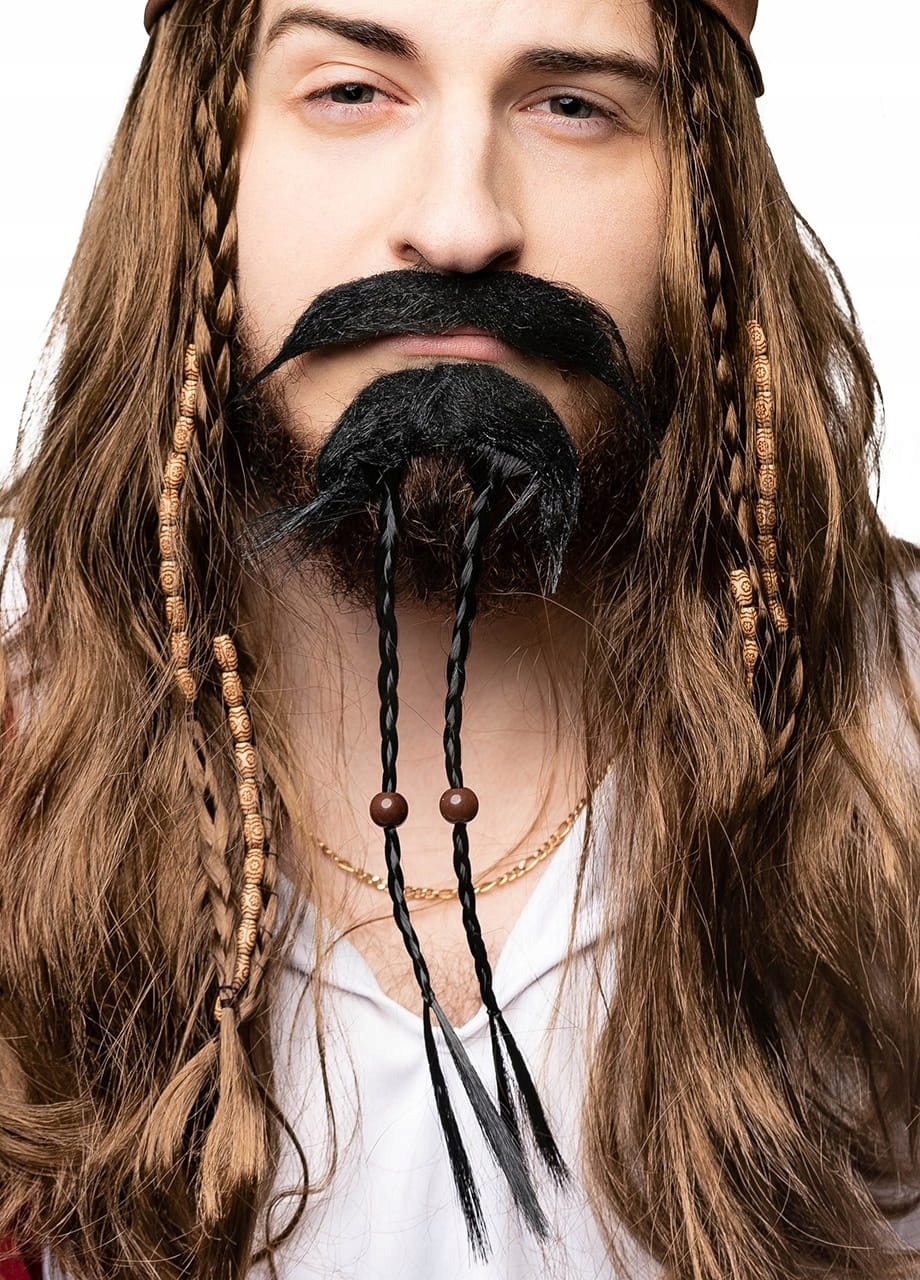 Broda i wąsy PIRATA (5901238036913) • Cena, Opinie • Wąsy i brody 14713447517 • Allegro