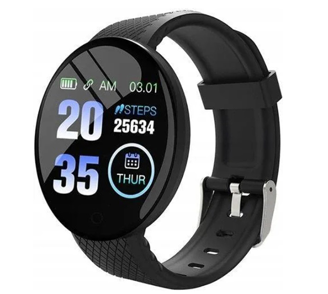 Zegarek damski / MK-Tech / SMARTWATCH / krokomierz / pulsometr / czarny - Inna marka | Moda ...