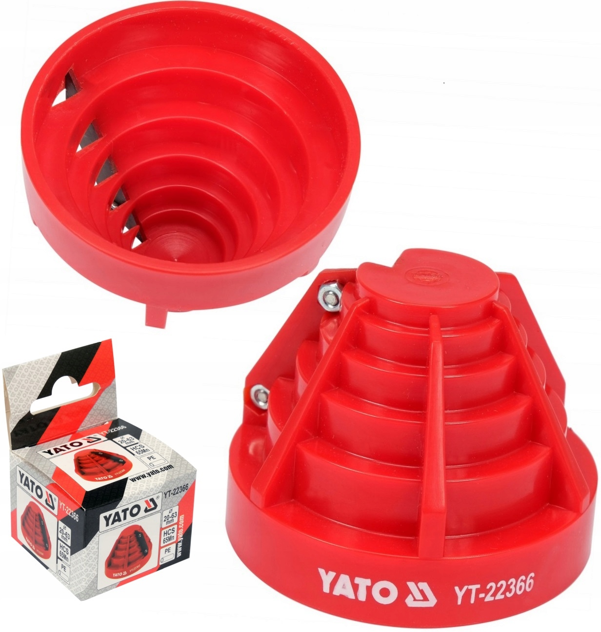 YATO KALIBRATOR GRATOWNIK GRADOWNIK DO RUR PE 20-63MM YT-22366 ...