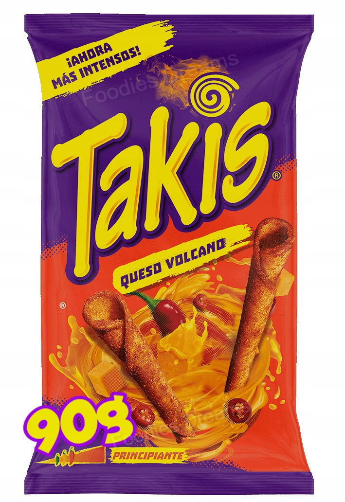 Takis Queso Volcano kukorica chips 90 g - Allegro