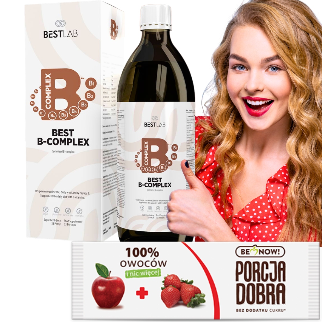 WITAMINA B COMPLEX BEST LAB 500ml B-COMPLEX W PŁYNIE B6 B12 BestLab ...