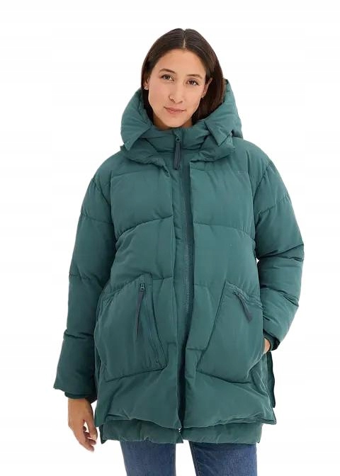 44 BPC KURTKA ZIMOWA OVERSIZE Z KAPTUREM WYKONANA Z POLIESTRU Z ...