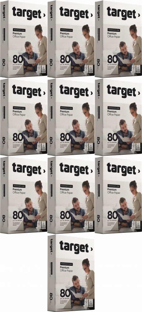 Papier ksero Target Executive A4 80g 500k x10 (5605683054200) • Cena ...