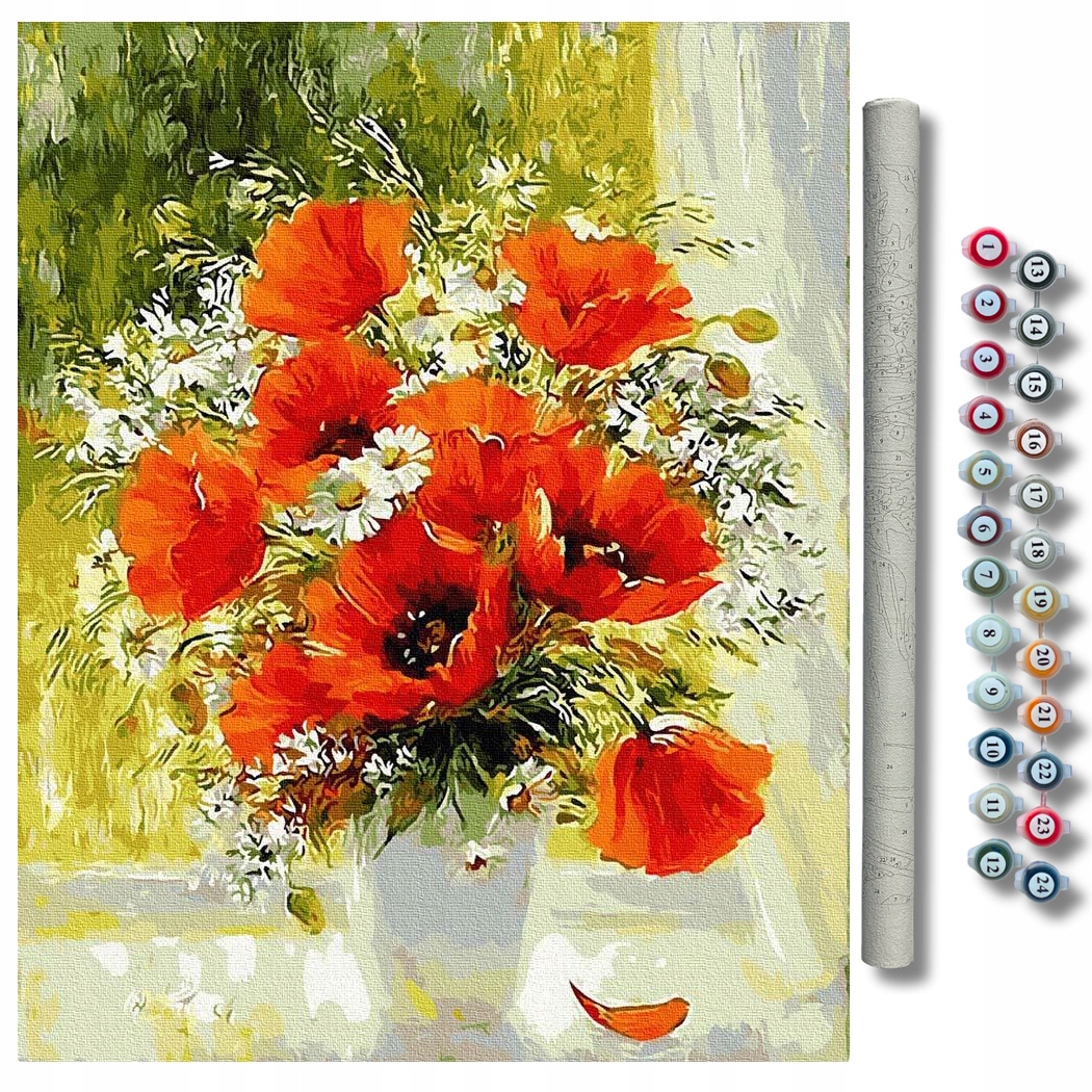 MALOWANIE PO NUMERACH Na Prezent Bez Ramy Maki Obraz Do Malowania ...