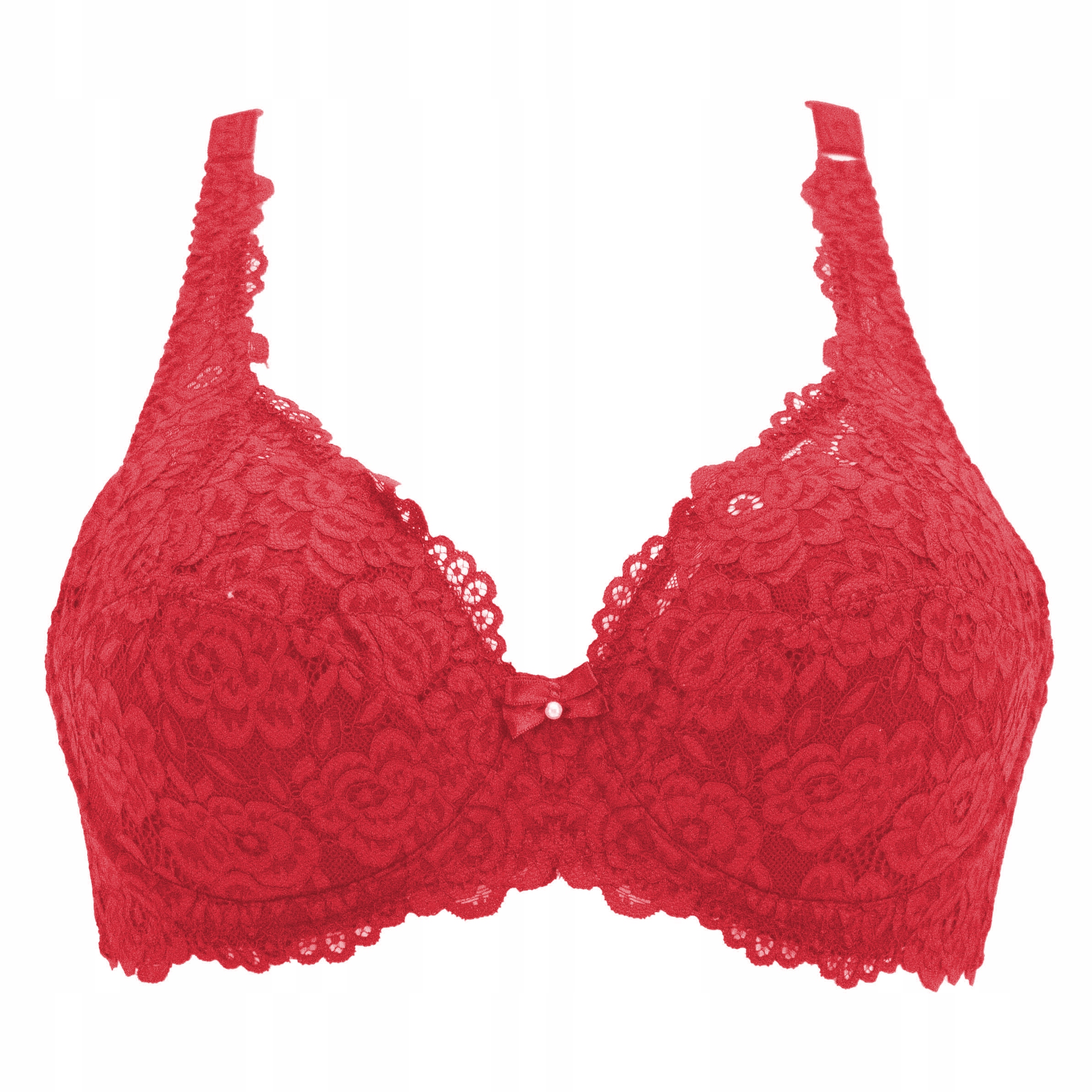 Biustonosz stanik półusztywniany 85 C Anfen czerwony 16064579835 - Allegro.pl