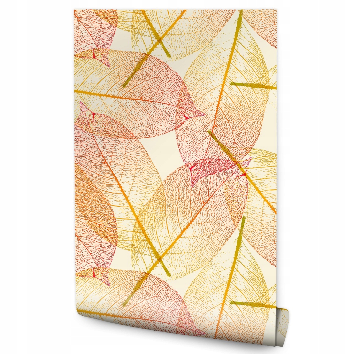 Tapeta na zeď Podzim Listy Rostlina do ložnice za 820 Kč - Allegro