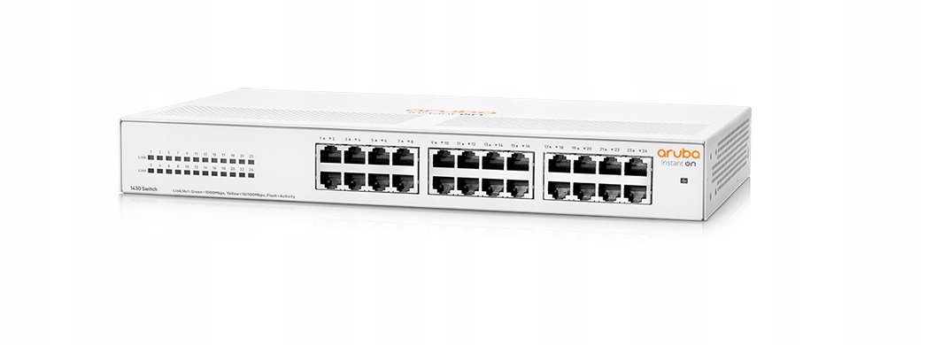 Switch HPE R8R49A Aruba IOn 1430 24G Sw - Sklep, Opinie, Cena w Allegro