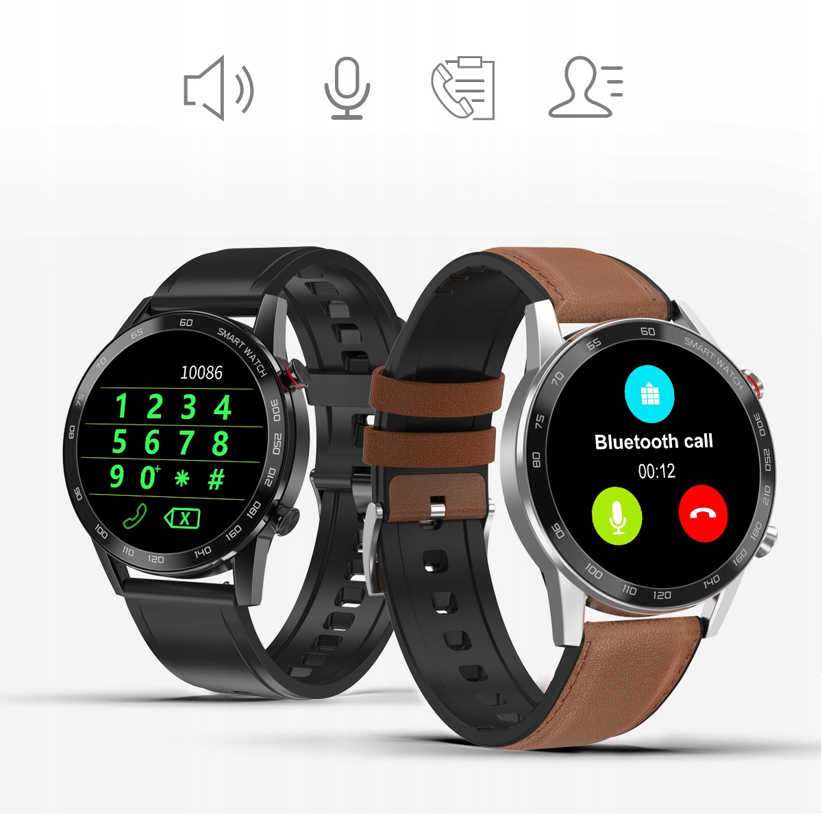 ZEGAREK SMARTWATCH DT95 CIŚNIENIE EKG ROZMOWY POL MENU - Jamlux