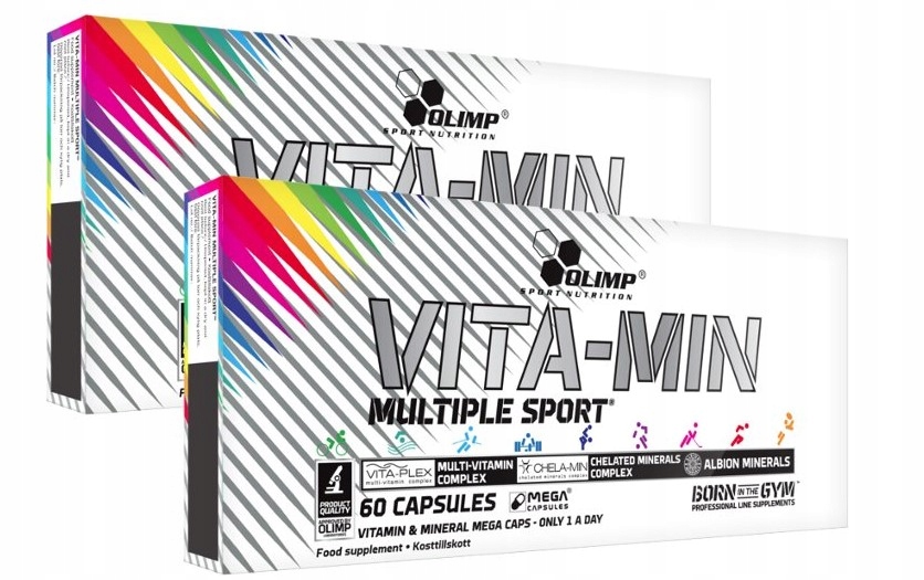 OLIMP VITA-MIN MULTIPLE SPORT 120k WITAMINY SPORT! • Cena, Opinie - Allegro