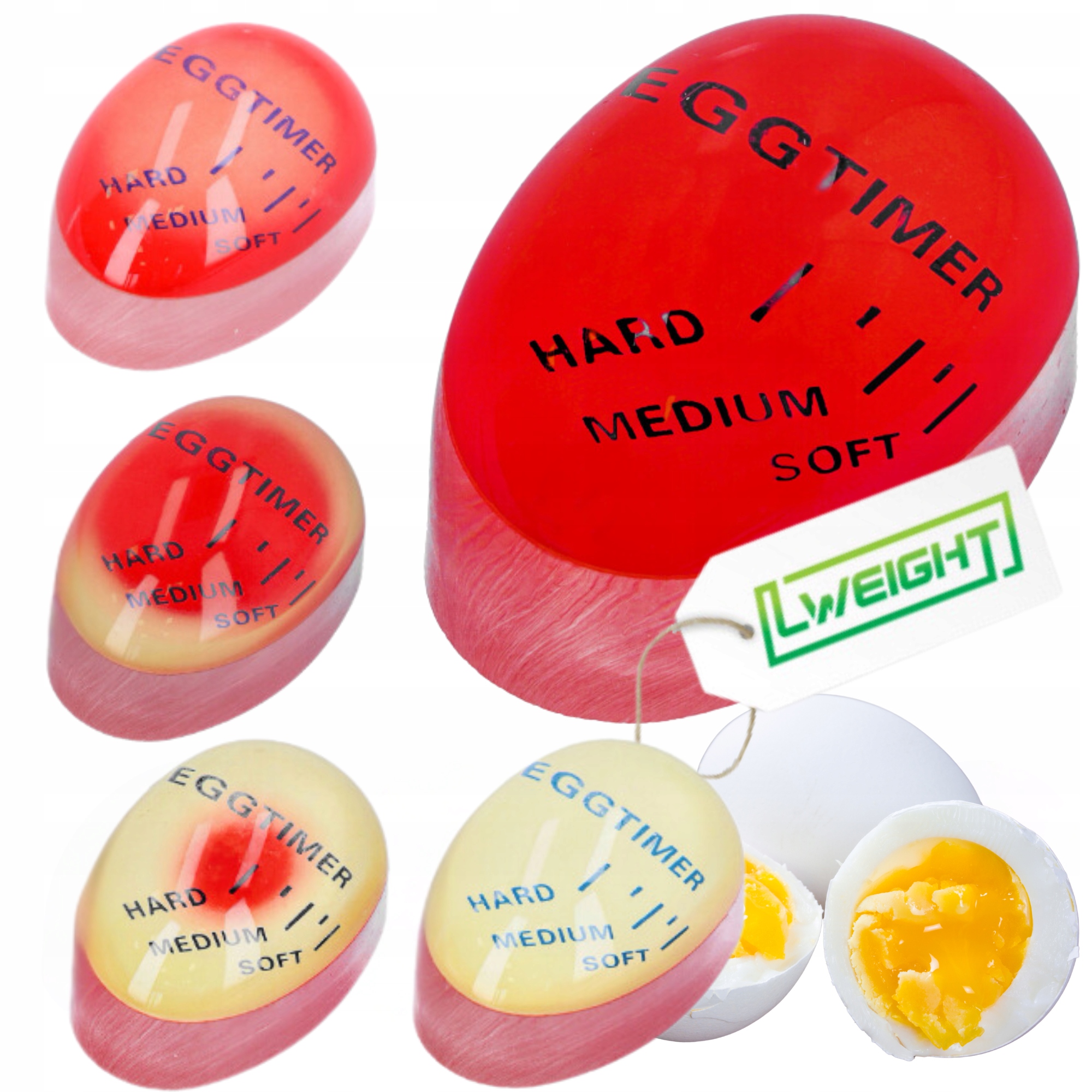 JAJKO MINUTNIK KUCHENNY TIMER DO GOTOWANIA JAJ JAJEK NA MIĘKKO TWARDO ...
