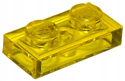 LEGO Płytka 1x2 3023 - Trans Yellow • Cena, Opinie • Elementy ...