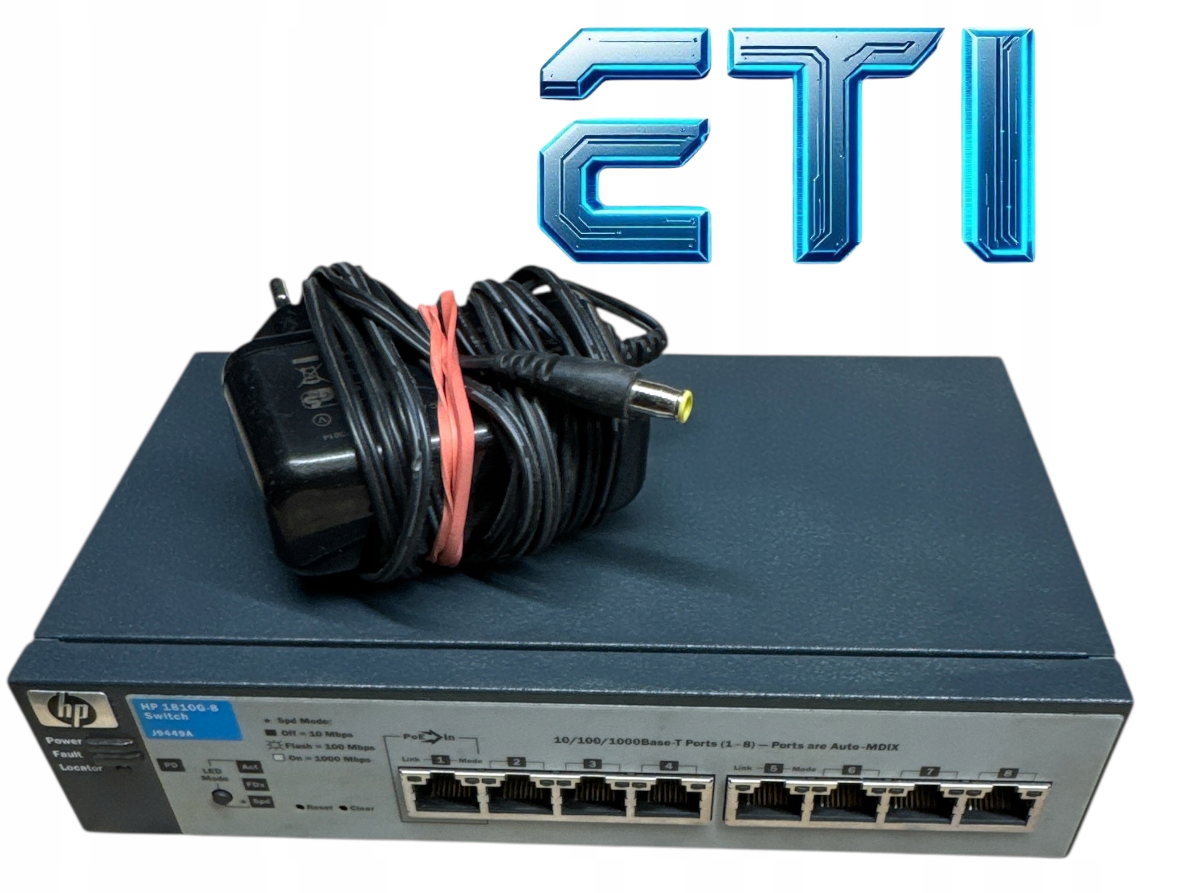 Switch HP 1810-8G Switch J9802A 8 x RJ45 czarny • Cena, Opinie - Allegro