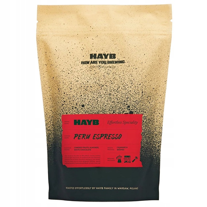 Kawa ziarnista Arabica HAYB Peru Cajamarca 1000 g (5904844570529 ...