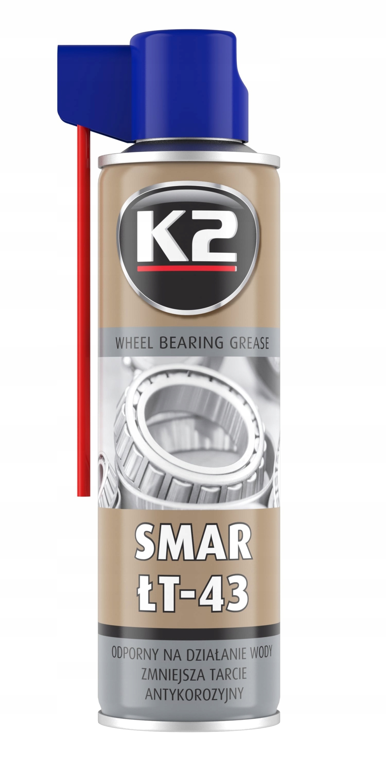 SMAR DO ŁOŻYSK K2 W135 ŁT-43 400G SPRAY 5906534017536 za 16.99PLN z ...