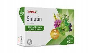 Dr.Max Sinutin układ oddechowy 60 tabletek (8595566415426) • Cena ...