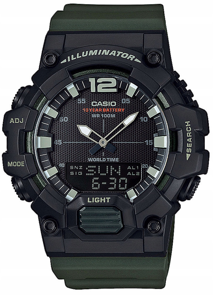 ZEGAREK CASIO HDC-700 SPORTOWY TIMER STOPER + BOX (4549526176432 ...