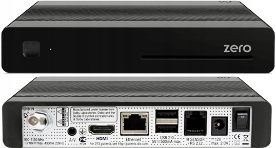 Dekoder DVB-S2 VU+ ZERO HD rev.2 - Sklep, Opinie, Cena w Allegro