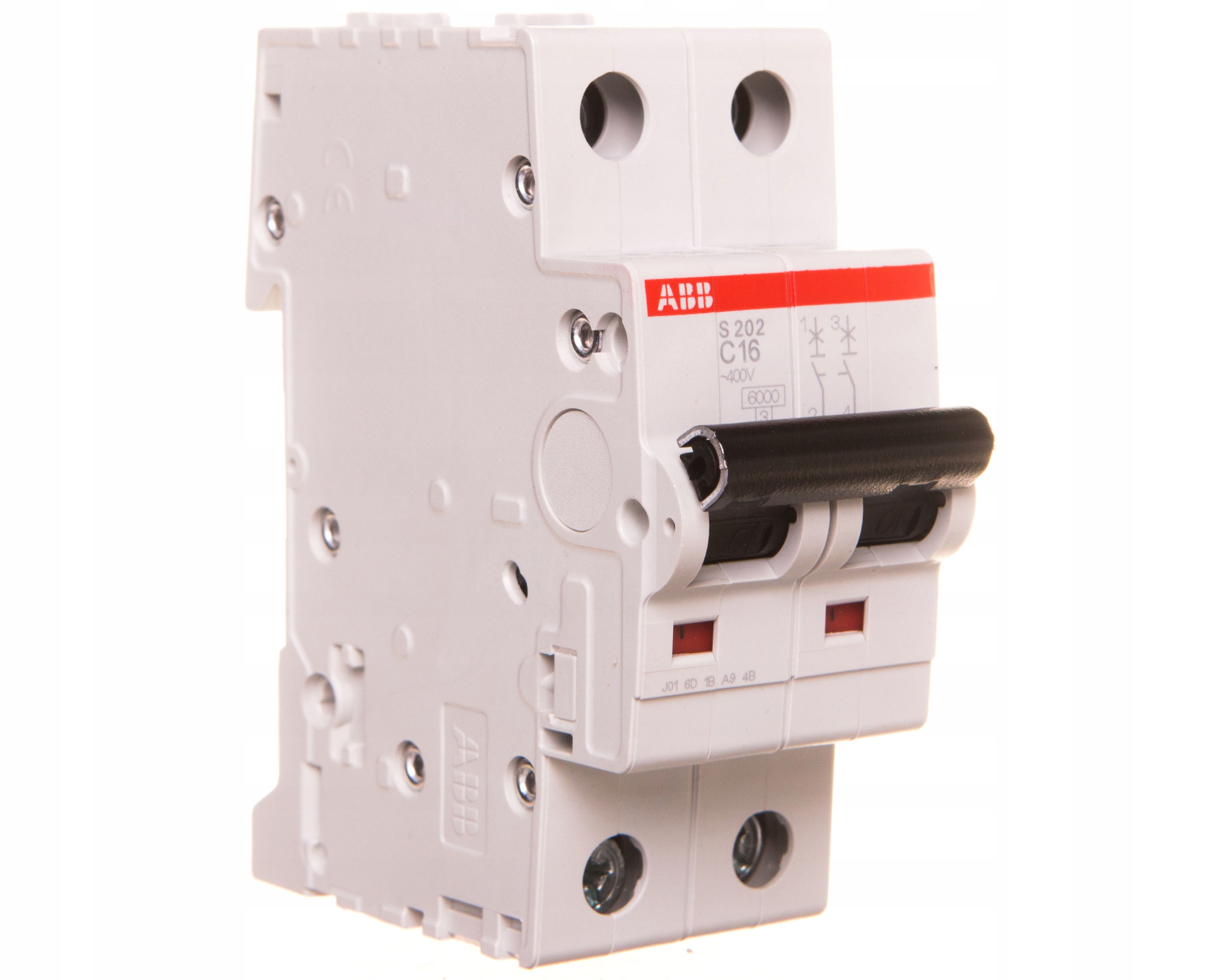 Wyłącznik nadprądowy 2P C 16A 6kA AC S202-C16 2CDS (2CDS252001R0164) • Cena, Opinie ...