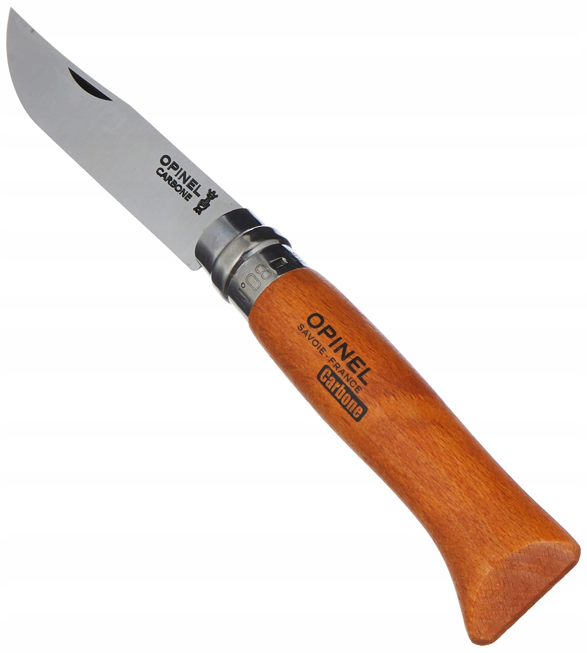 NÓŻ Opinel 08 carbon turystyczny - O113080 - 16889822886 - Allegro.pl