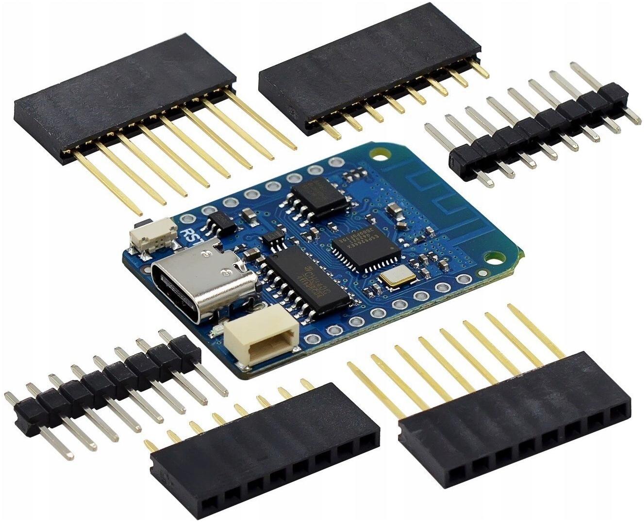 WEMOS D1 MINI V4 ESP8266 USB-C NODEMCU MICROPYTHON - Sklep, Opinie ...