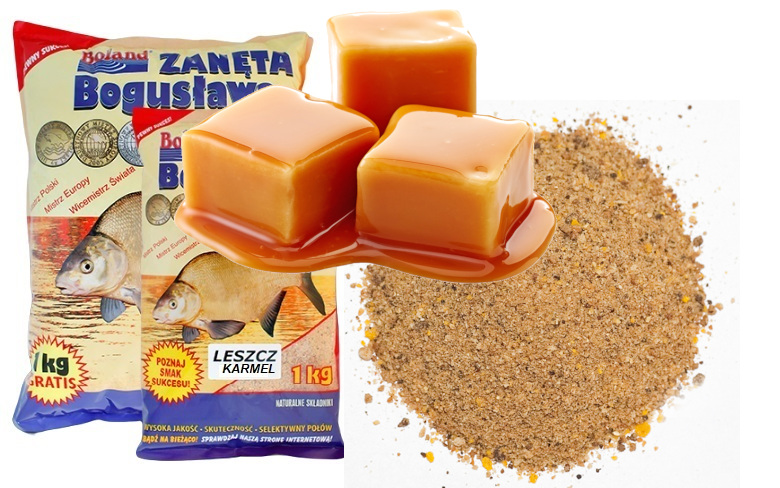 ZANĘTA BOLAND KARMEL CARMEL LESZCZ KARMEL POPULARNA 3 KG GRUNT SPŁAWIK ...