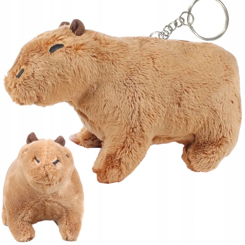 PLUSZAK KAPIBARA CAPYBARA MASKOTKA BRELOCZEK (4021994504790) • Cena ...