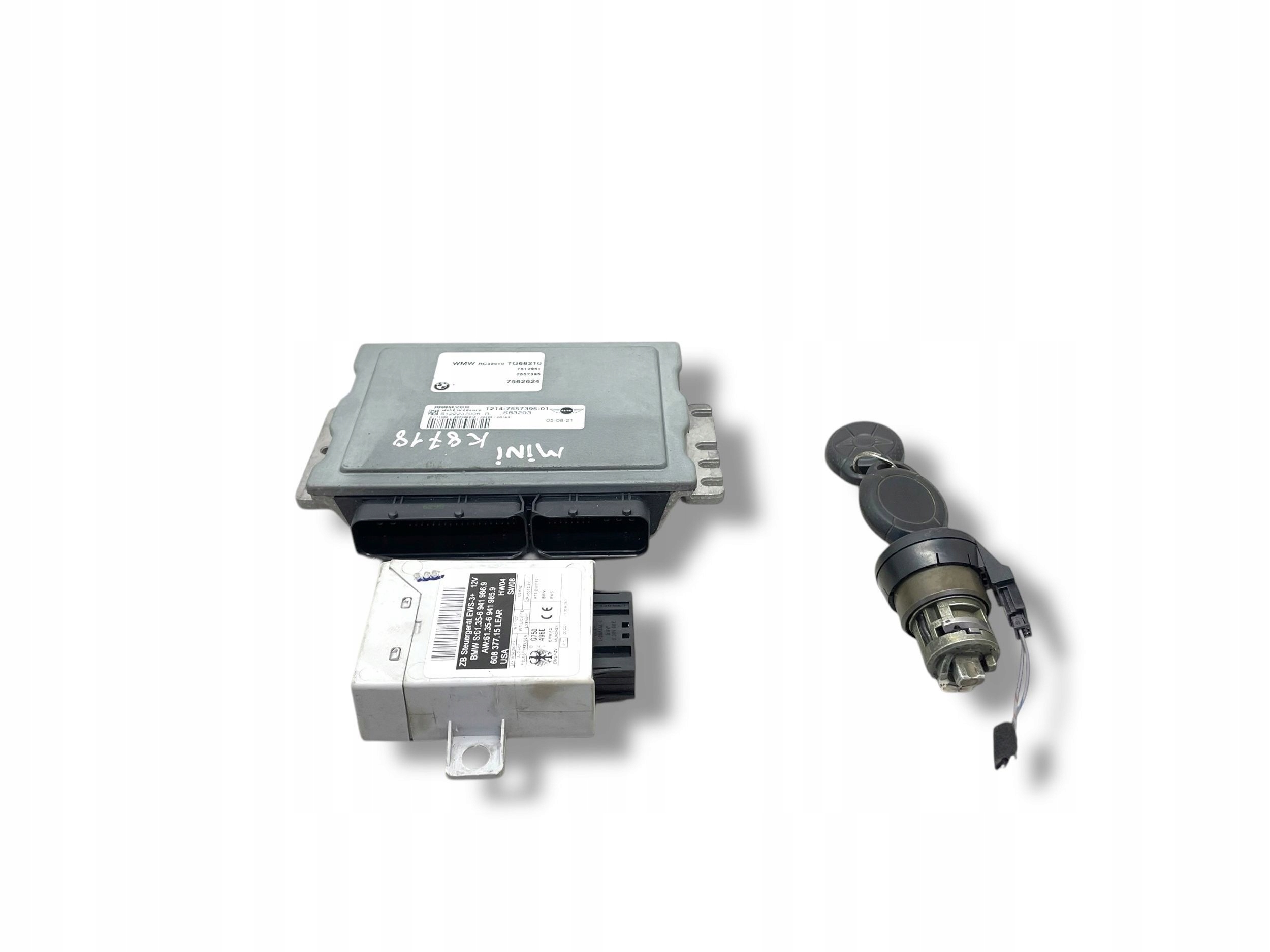 Mini One - Cooper R50 - 53 2005 Komputer / Sterownik ECU i komplet ...