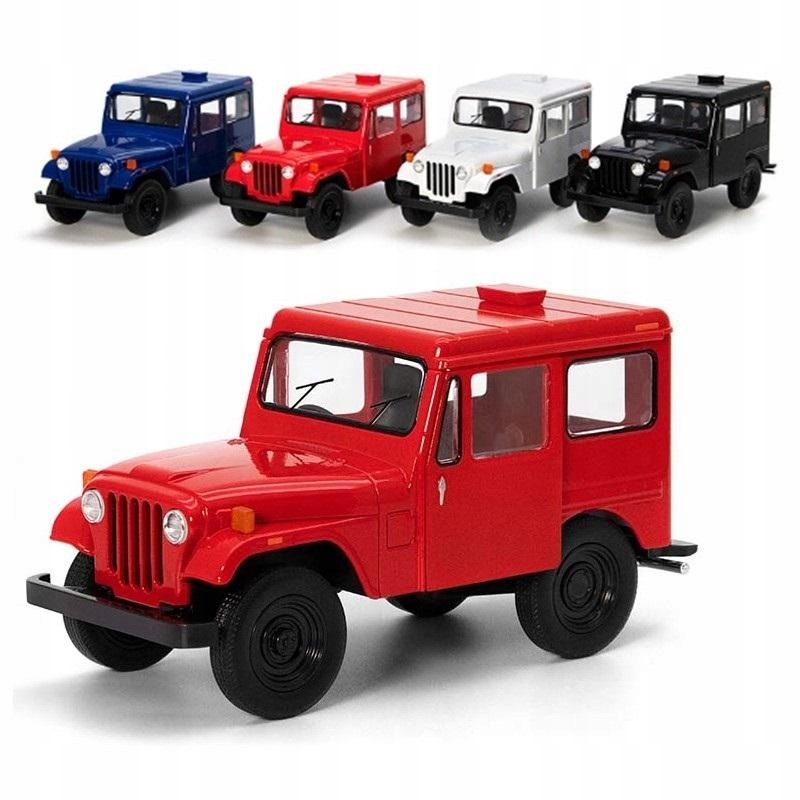 Auto Kinsmart Jeep DJ 5B 126 1:26 červené - Allegro