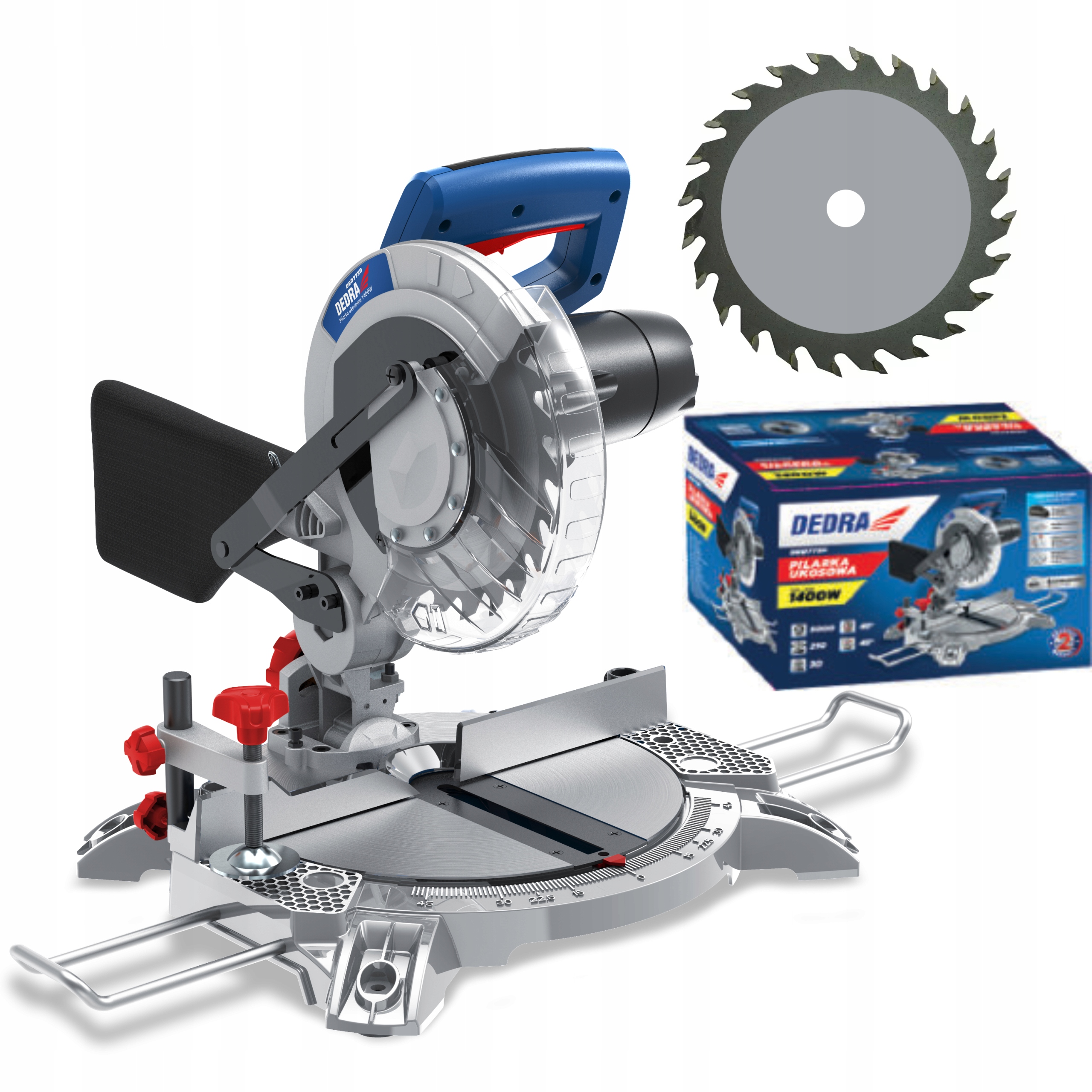 DEDRA PIŁA PILARKA UKOSOWA UKOŚNICA TARCZOWA 1400W (5902628773906 ...