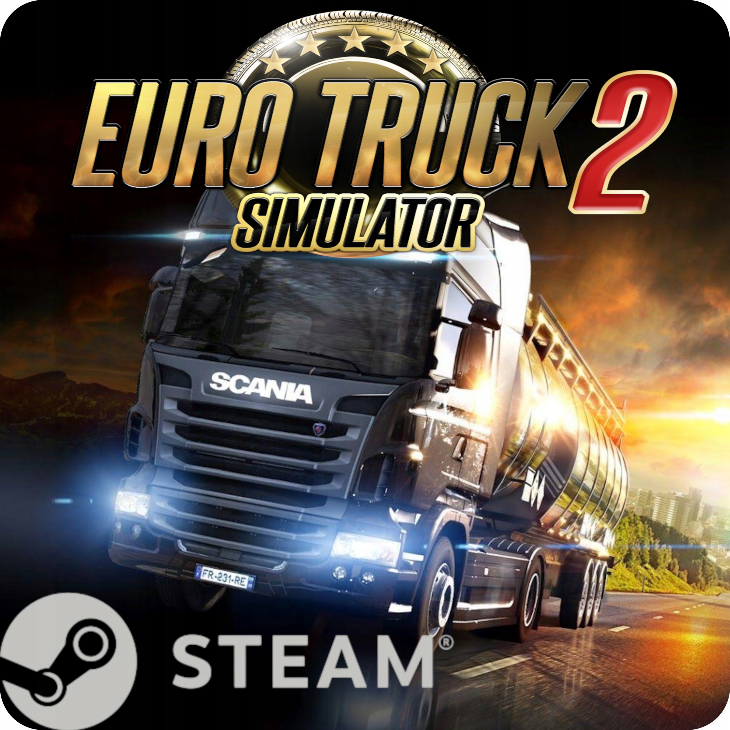 Euro Truck Simulator 2 ets 2 - PEŁNA WERSJA STEAM PC - Stan: nowy 24,99 ...