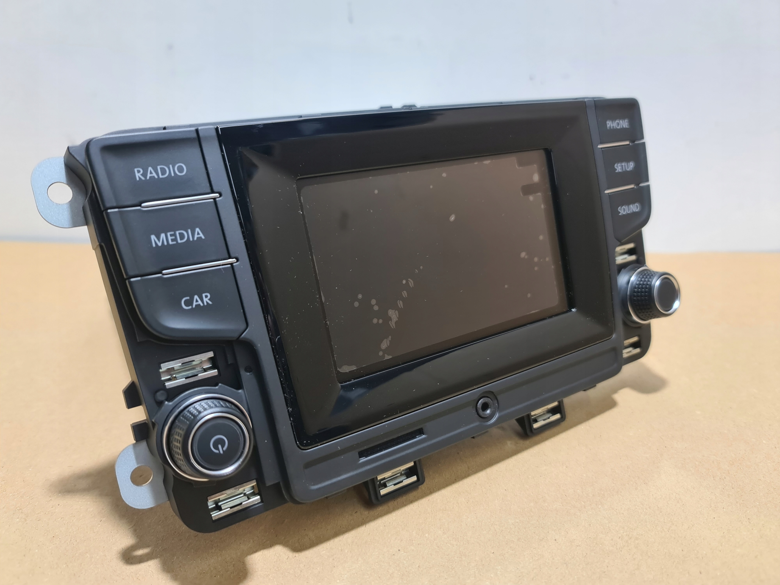 RADIO RADIOODTWARZACZ VW VOLKSWAGEN GOLF 7 POLO 6C0035888 NOWE ORYGINALNE za 390.00PLN z ...