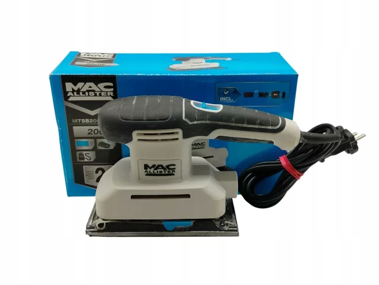 SZLIFIERKA OSCYLACYJNA MACALLISTER MTSS200 200W (5059340252414) • Cena ...
