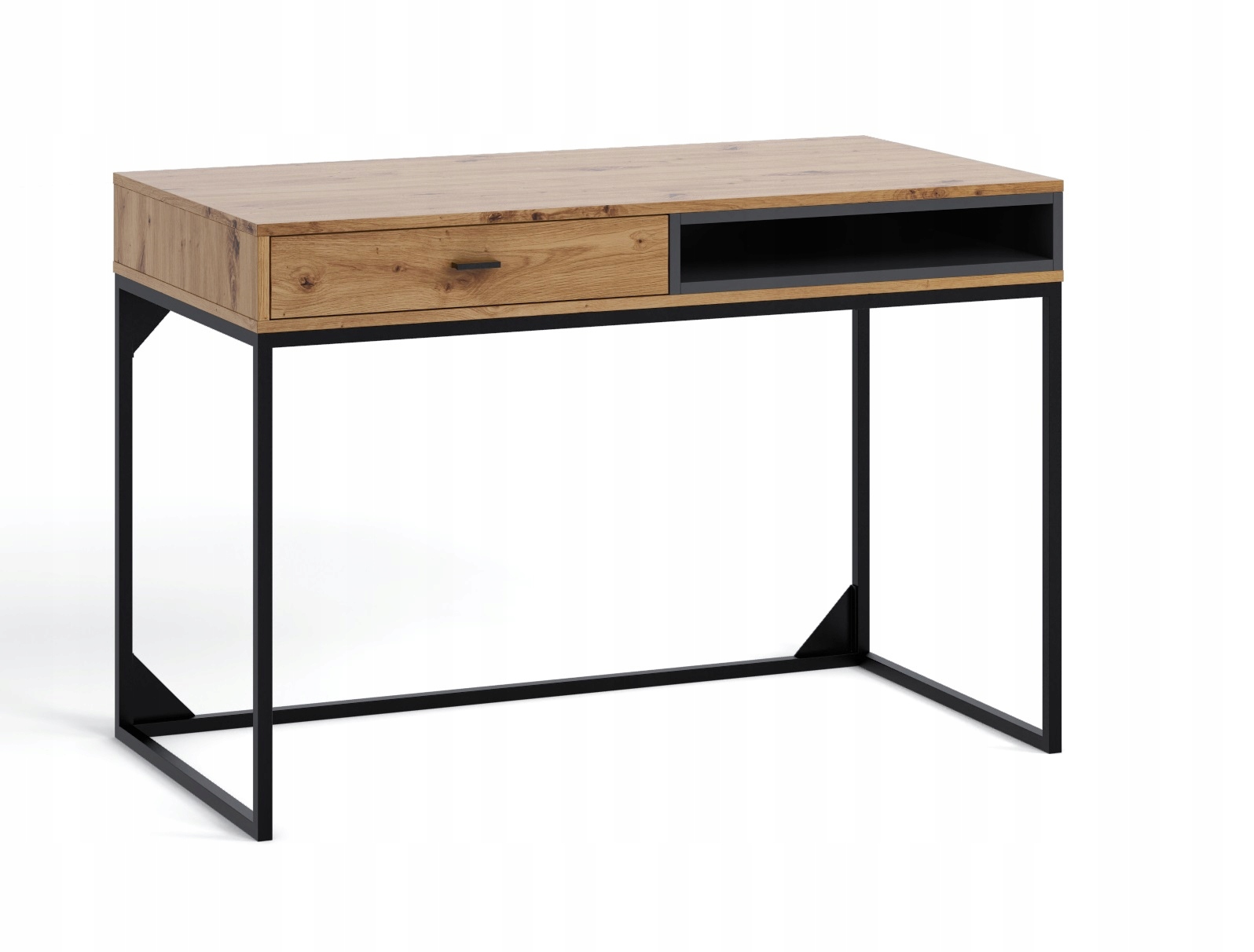 Biurko styl loft industrialne dąb artisan stylowe • Cena, Opinie ...