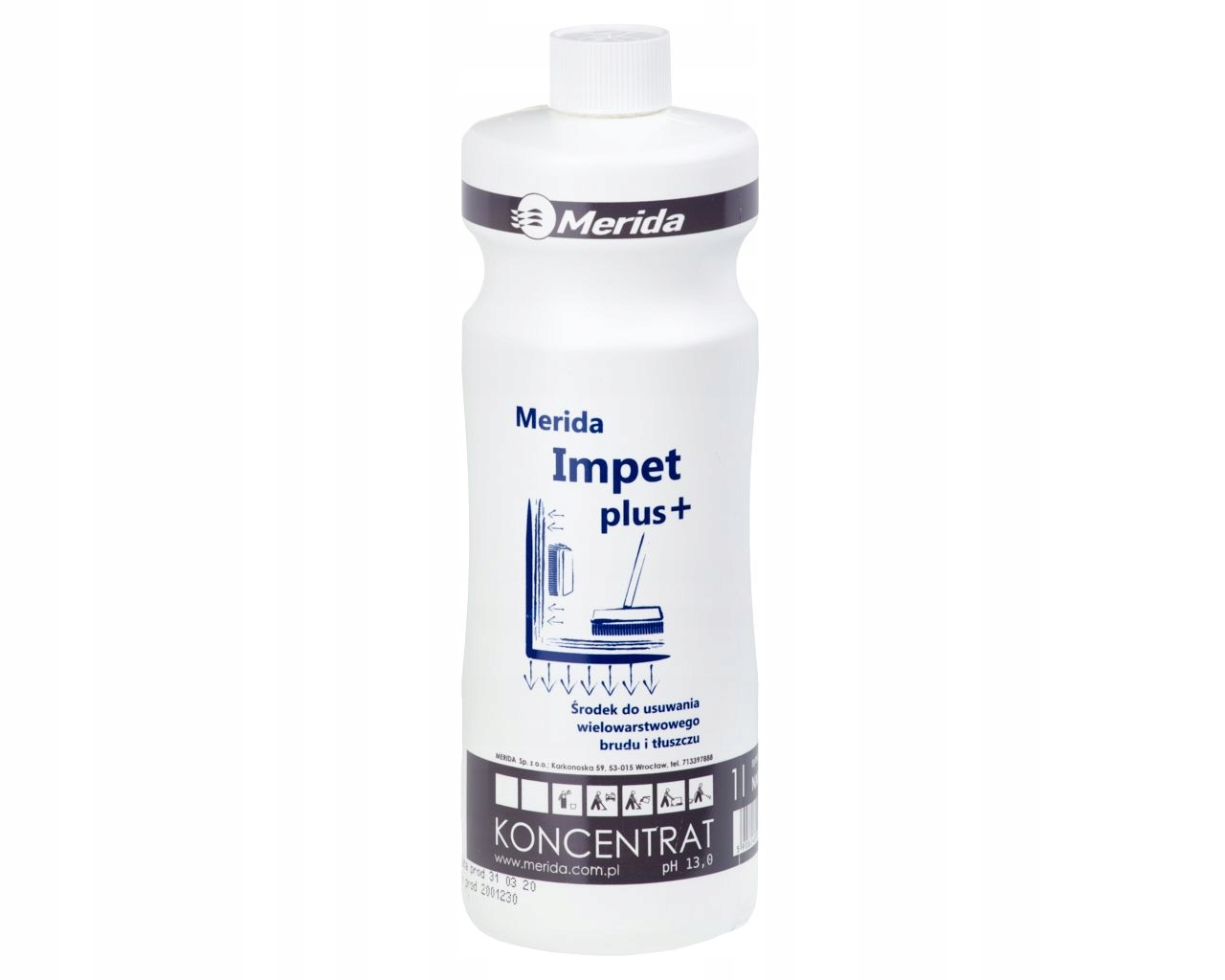 Купить MERIDA IMPET PLUS+ 1 Л ДЛЯ МНОГОСЛОЙНЫХ ЗАГРЯЗНЕНИЙ: отзывы ...