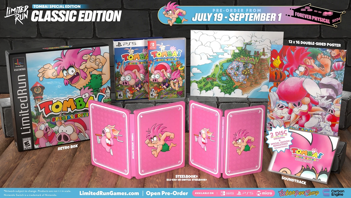Tomba!: Special Edition Classic Edition (Switch) za 3402.00CZK - Allegro