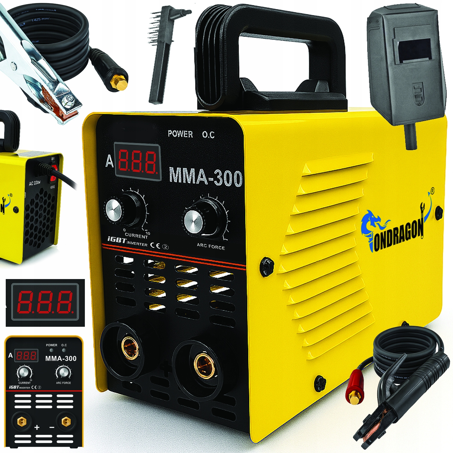 Spawarka inwertorowa Ondragon 20-300 A 230 5,8 kVA (5905991036364 ...