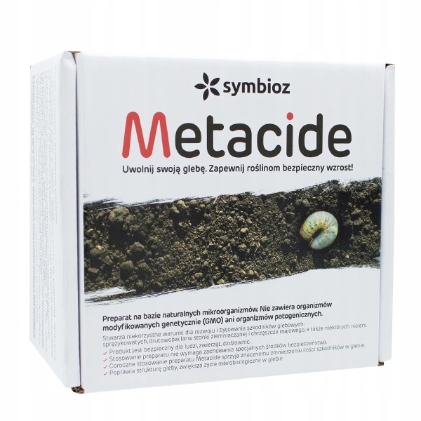 Metacide 1KG na nicienie pędraki larwy opuchlaki (5904063874590) • Cena ...