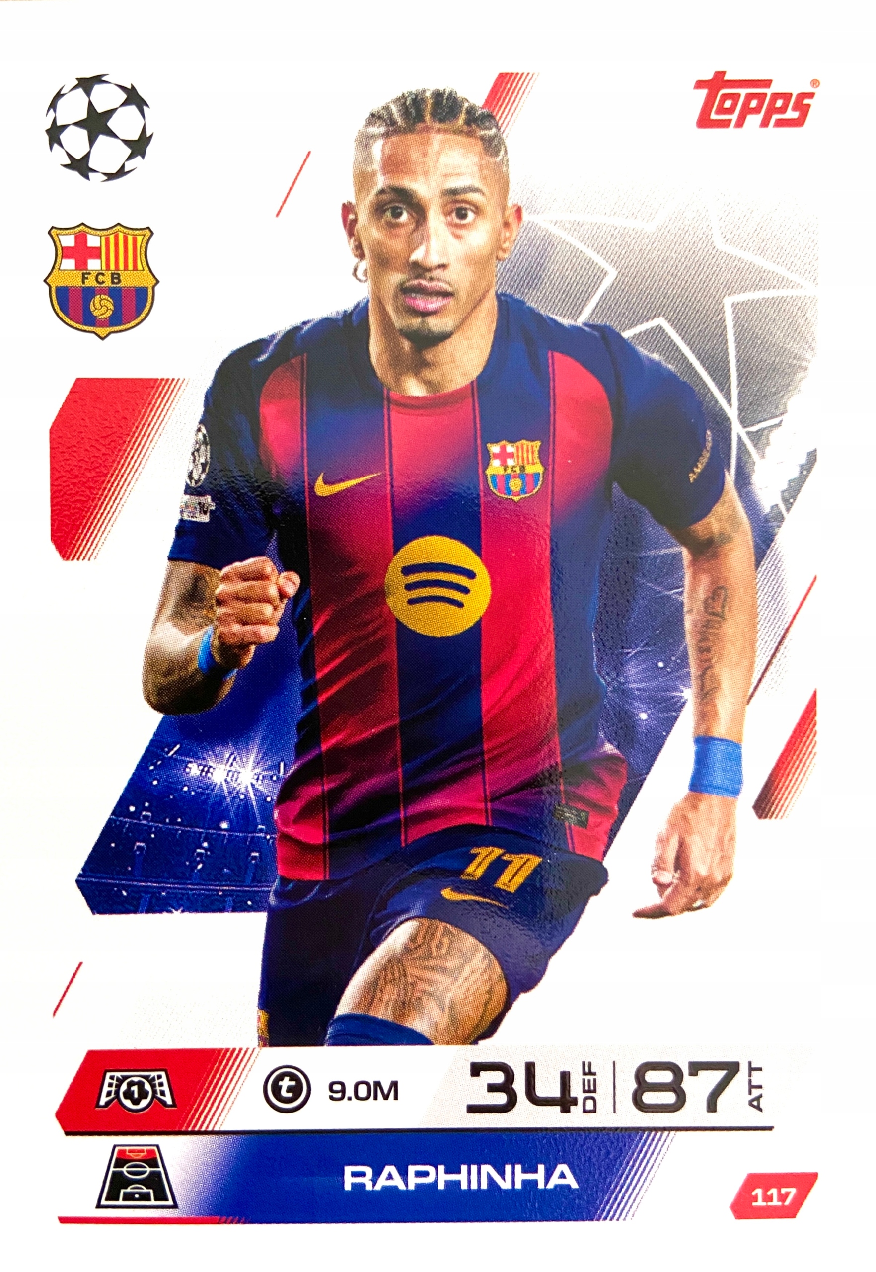 MATCH ATTAX UCL 2025/26 2026 117 RAPHINHA FC BARCELONA za 770.00HUF-ért - Allegro