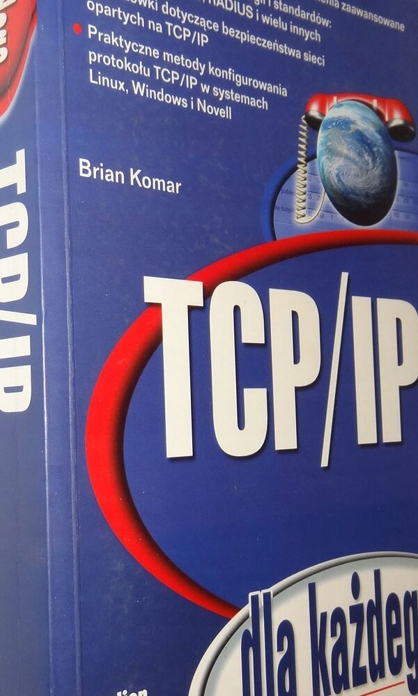 TCP/IP dla każdego Brian Komar • Cena, Opinie - Allegro