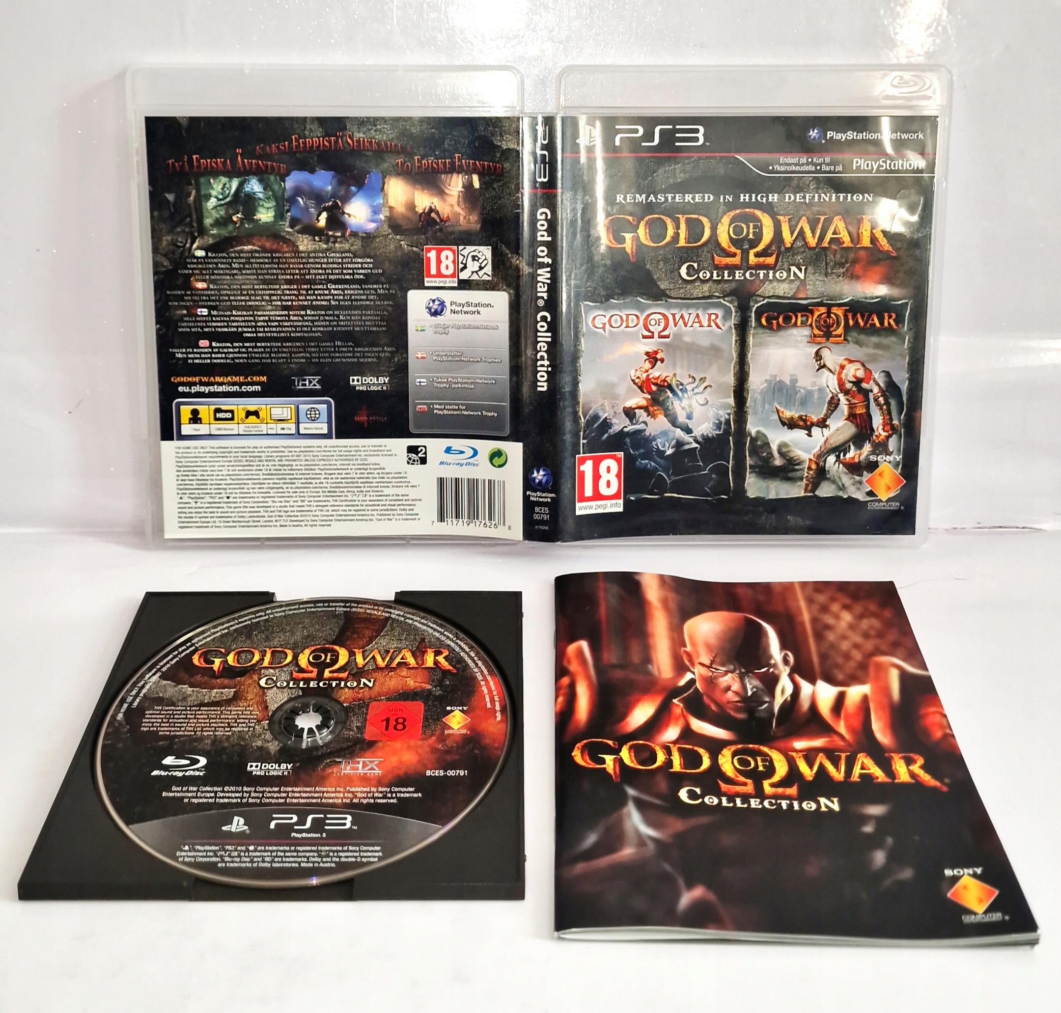 God of War Collection PS3 PŁYTA BDB - Stan: Używany 248.00PLN - Sklepy ...