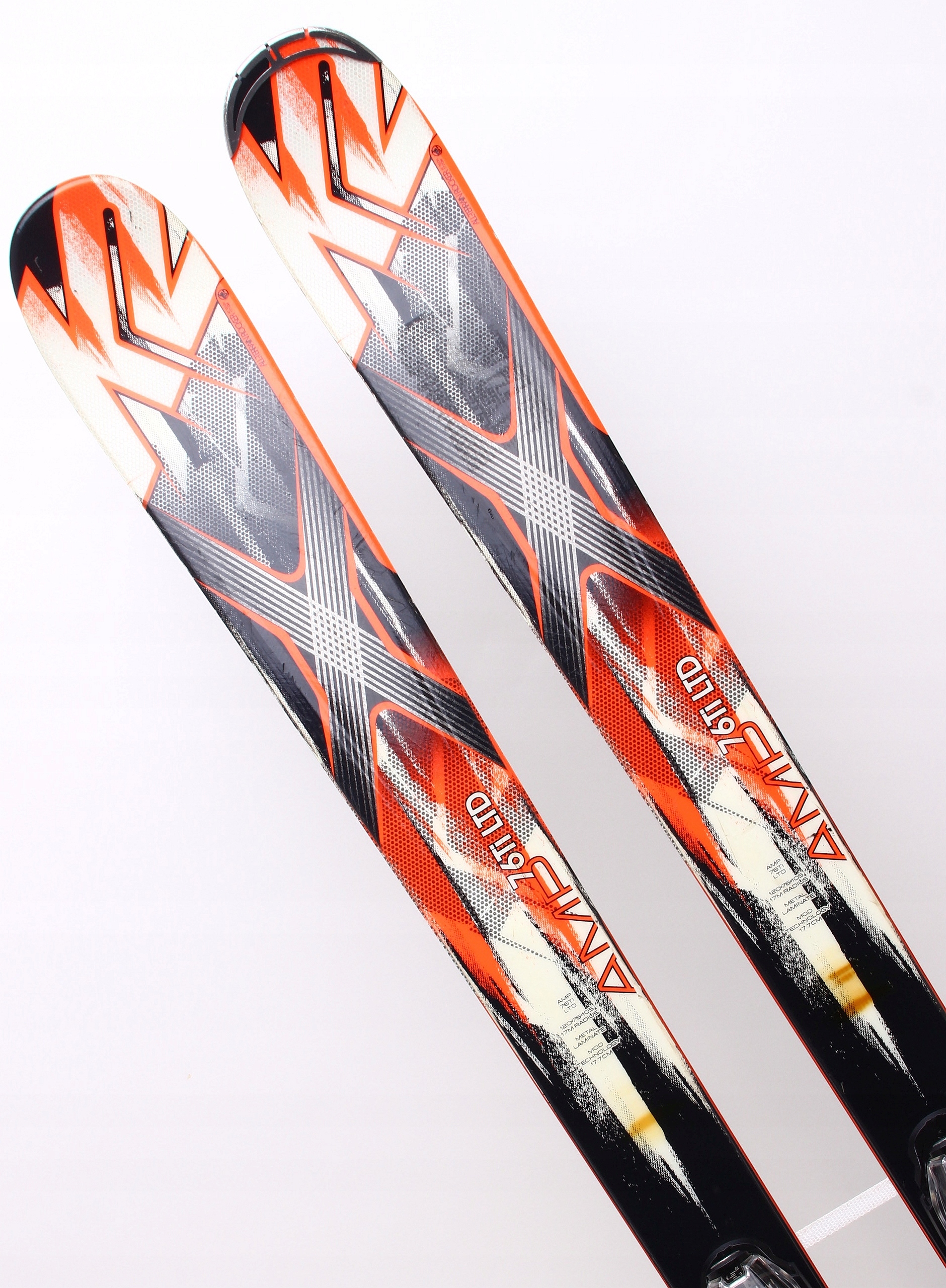 Narty K2 AMP 76 TI LTD 177 cm + WIĄZANIA ROCKER - 15120887224 - Allegro