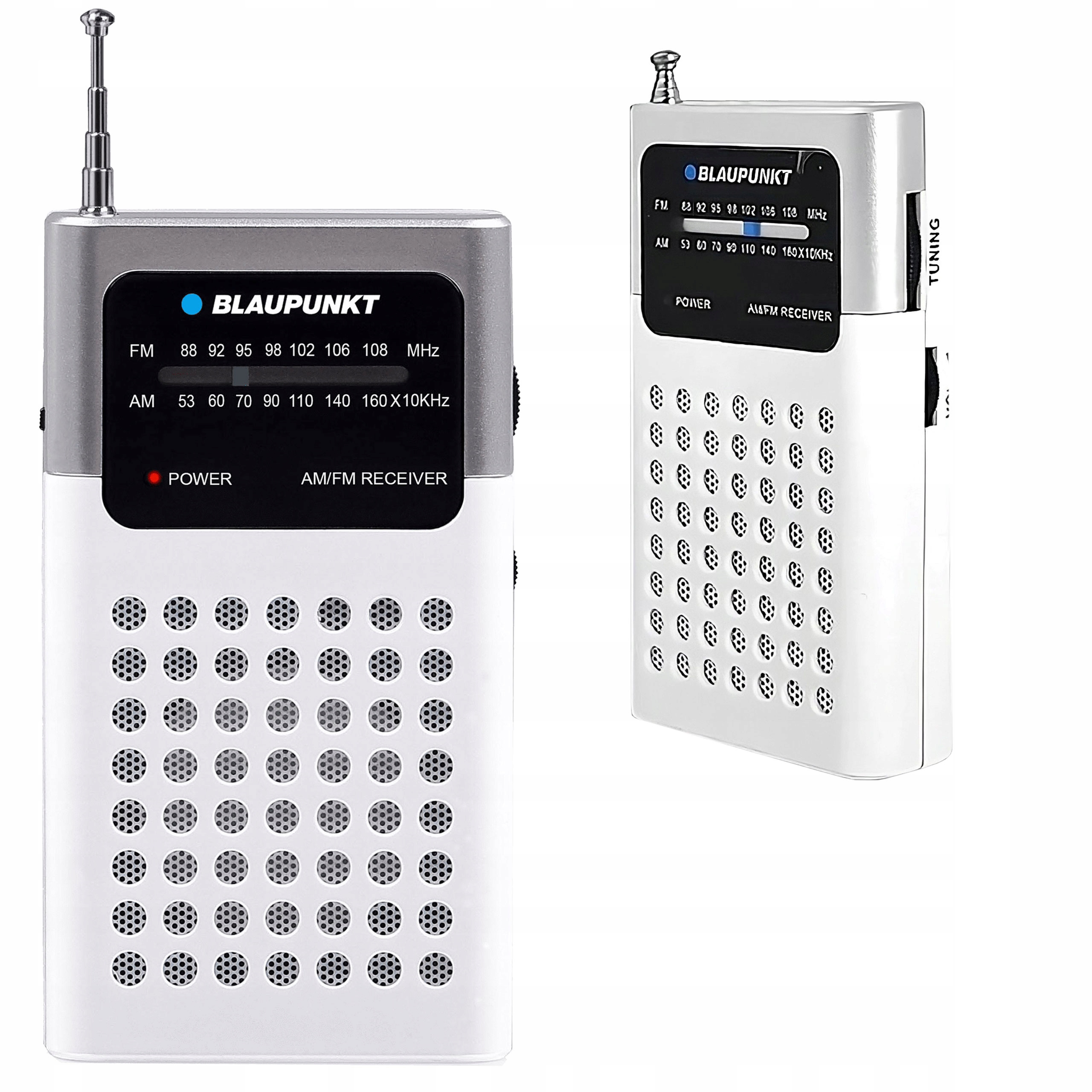 MAŁE RADIO KIESZONKOWE ANALOGOWE na BATERIE AM/FM POKRĘTŁO BLAUPUNKT PR4WH - Sklep, Opinie, Cena ...