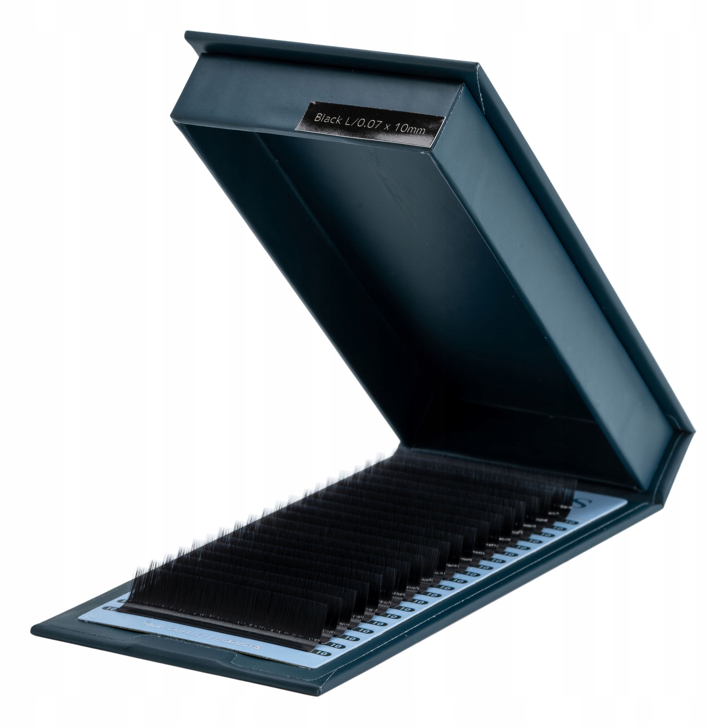 Black Single Eyelash Extensions, 0.10mm, 5mm, D Curl, HQLashes ...