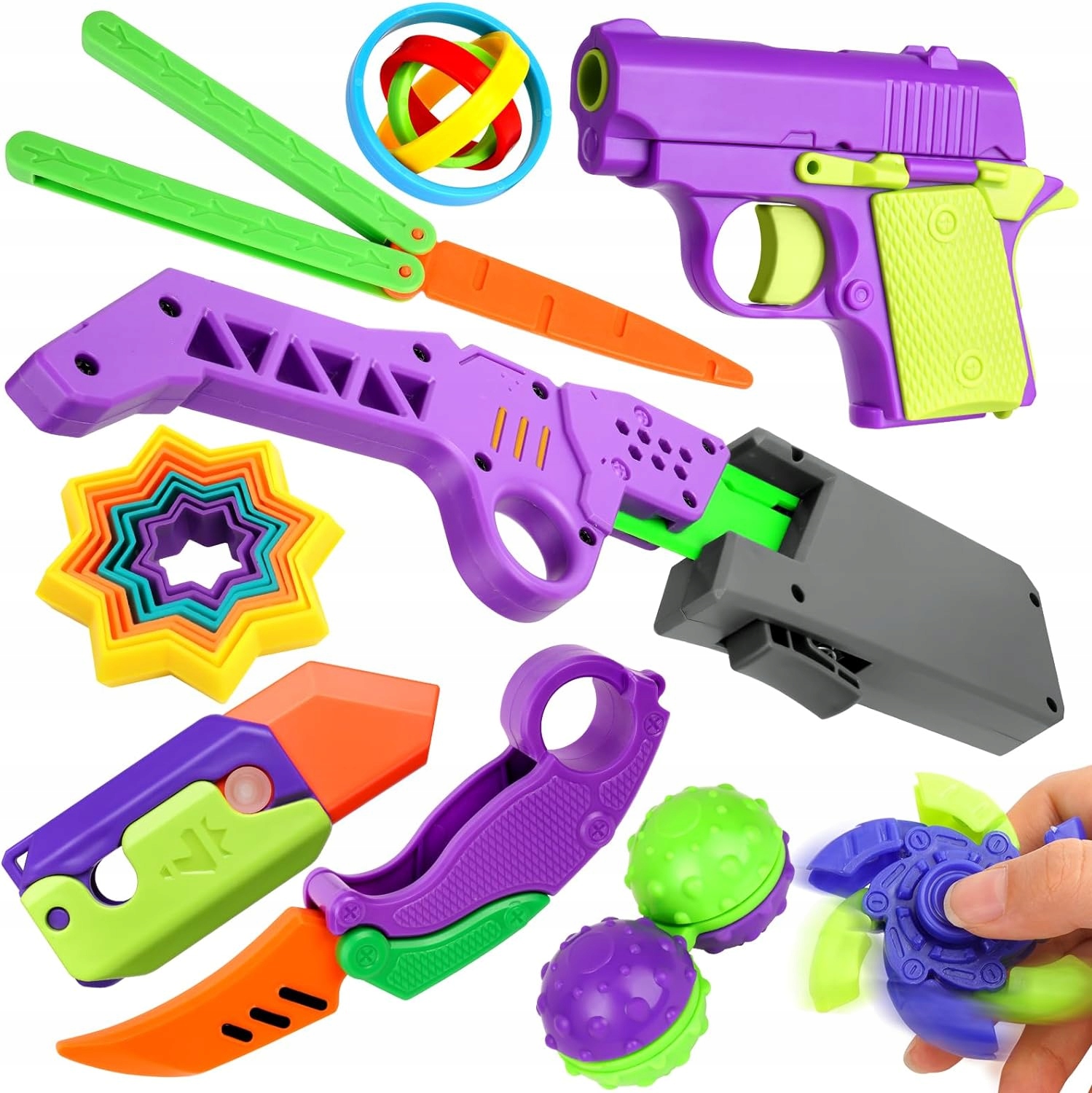 Fidget Gun - Niska cena na Allegro.pl