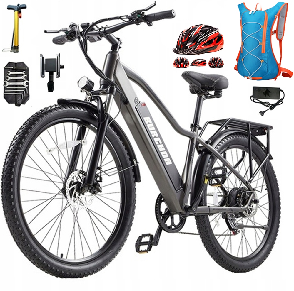 BURCHDA RX70 Elektryczny pojazd 1000W 48V 20AH 70KM Duża rama 27,5*2,8 ...