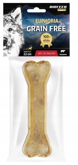 BIOFEED KOŚĆ ZE ŻWACZEM DLA PSA 22CM DLA PSA (5906744503041) • Cena ...