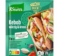 KNORR - KEBAB DONER GYROS ORIENT - fix - 30g 14991828971 - Allegro.pl